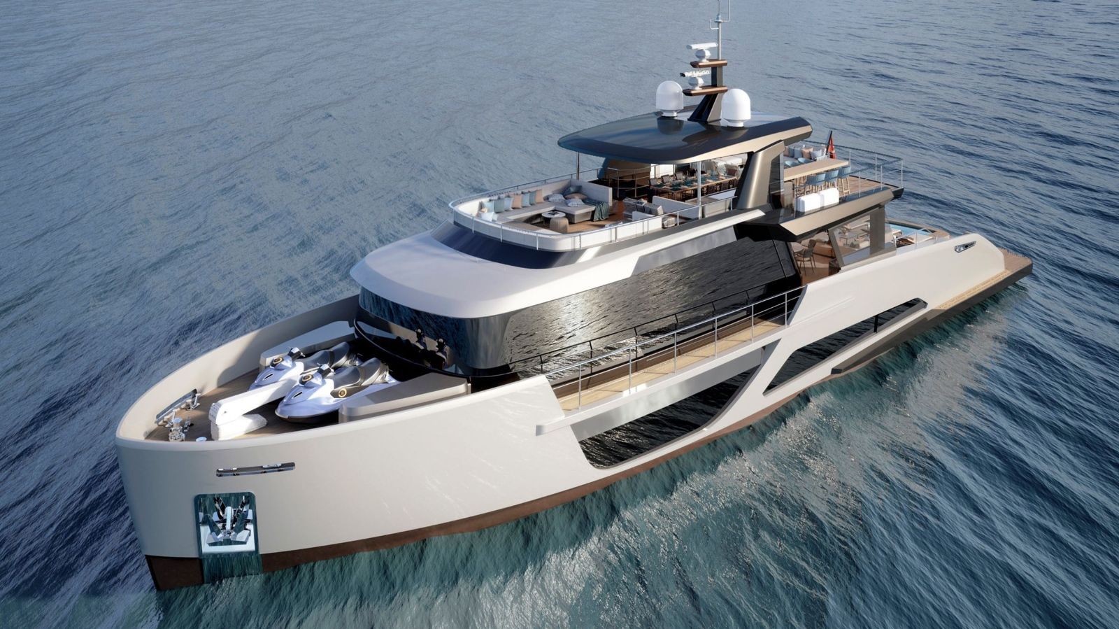 H2O yacht (Alpha Custom Yachts, 35.5m, 2023)